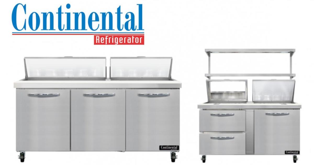 Chill with Continental Refrigerator Sandwich Units | Horizon Equipment